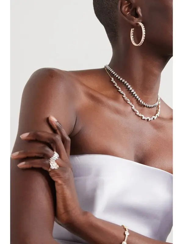 KAMYEN 18-karat Diamond Choker