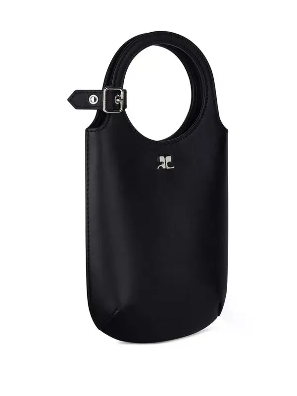 COURREGES Small Holy Tote - Black