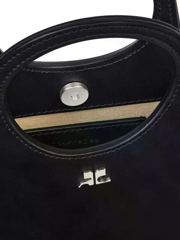 COURREGES Small Holy Tote - Black
