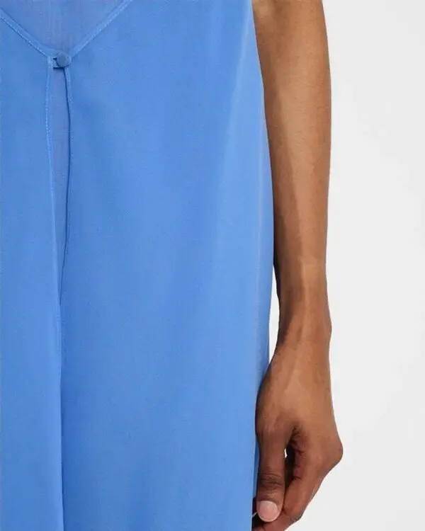 Emporio Armani Sleeveless Maxi Dress - Cornflower