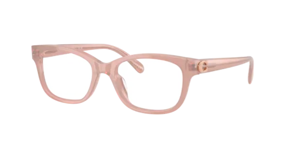 COACH Eyeglasses Square Frame - Milky Buff