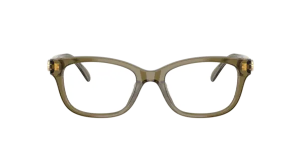 COACH Eyeglasses Square Frame - Milky Moss