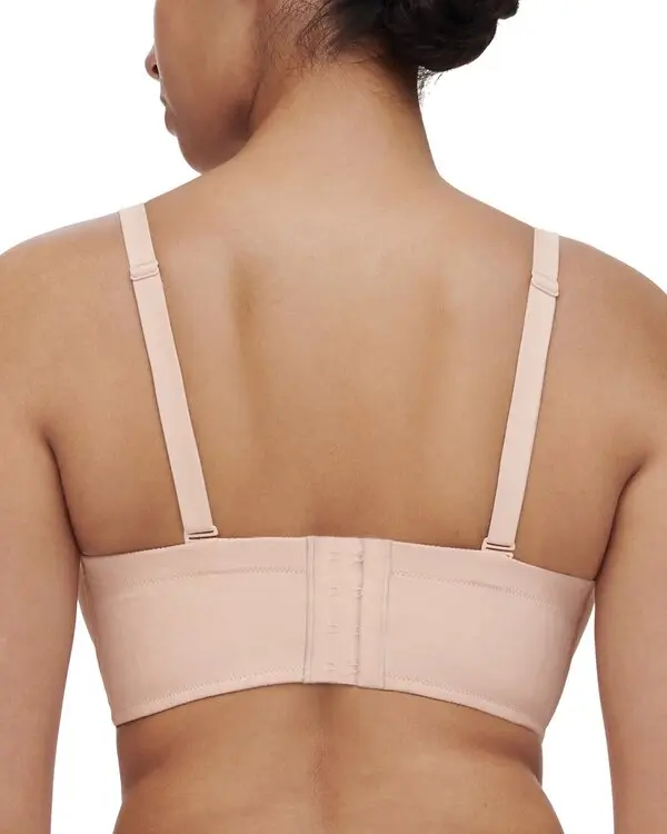 Chantelle Comfort Chic Full Bust Strapless Bra - Rose