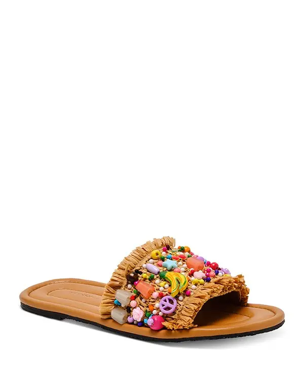 Free People Shipwrecked Slide Sandals - Multi