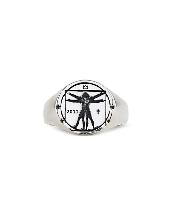 SERGE DENIMES Sterling Vitruvian Ring