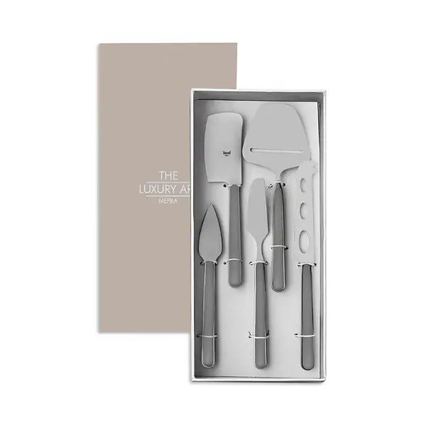 MEPRA Fantasia 5 Piece Cheese Knife Set - Vicuna