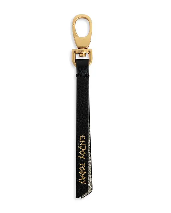 Zadig&Voltaire Love Link Keyring - Noir Gold