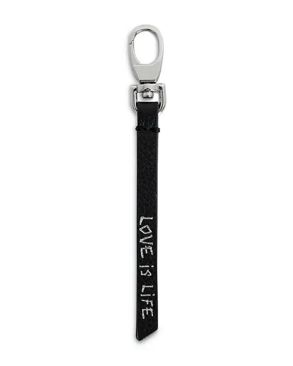 Zadig&Voltaire Love Link Keyring - Noir