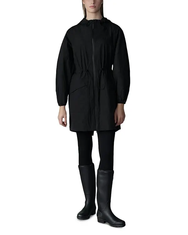 Mackage Alyster Packable Rain Jacket - Black
