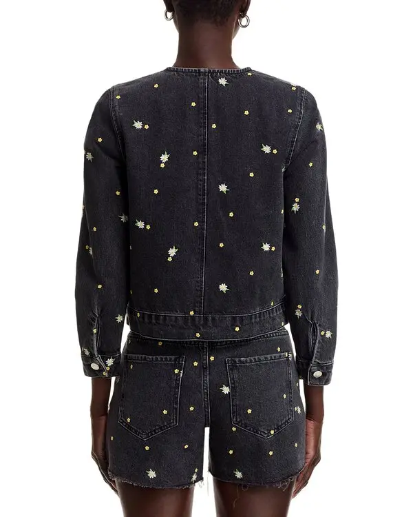 Rails Floral Denim Lido Jacket