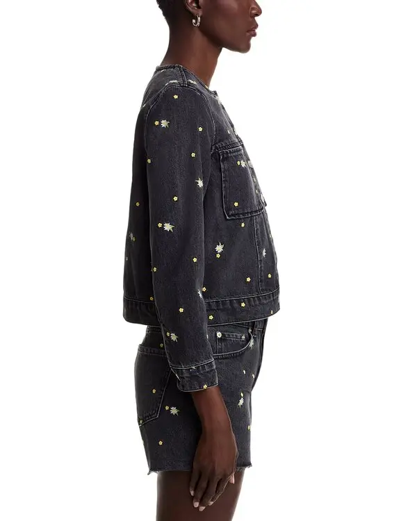 Rails Floral Denim Lido Jacket