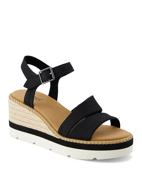 Toms Darya Espadrille Sandals - Black