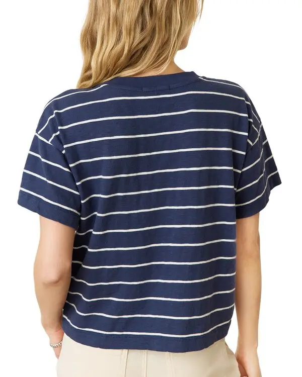 Marine Layer Vintage Slub Crop Tee