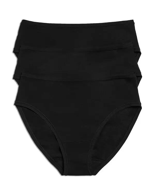 Natori Bliss Bare Hipster, Pack Of 3 - Black