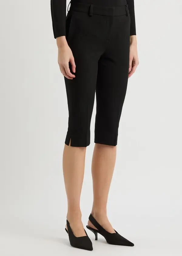TOTEME Wool-blend Capri Trousers