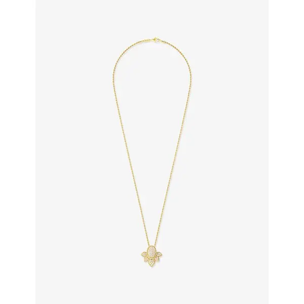 Boucheron Serpent Bohème Diamond Pendant Necklace - Yellow Gold