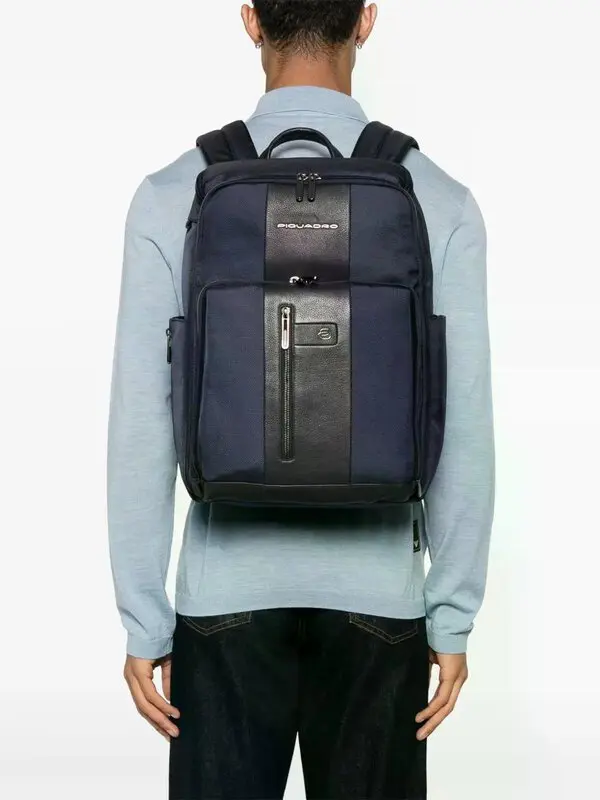 PIQUADRO Canvas Backpack