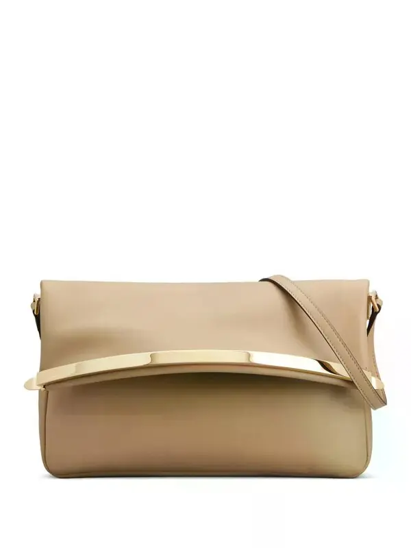 TOD'S Leather Clutch - Neutrals