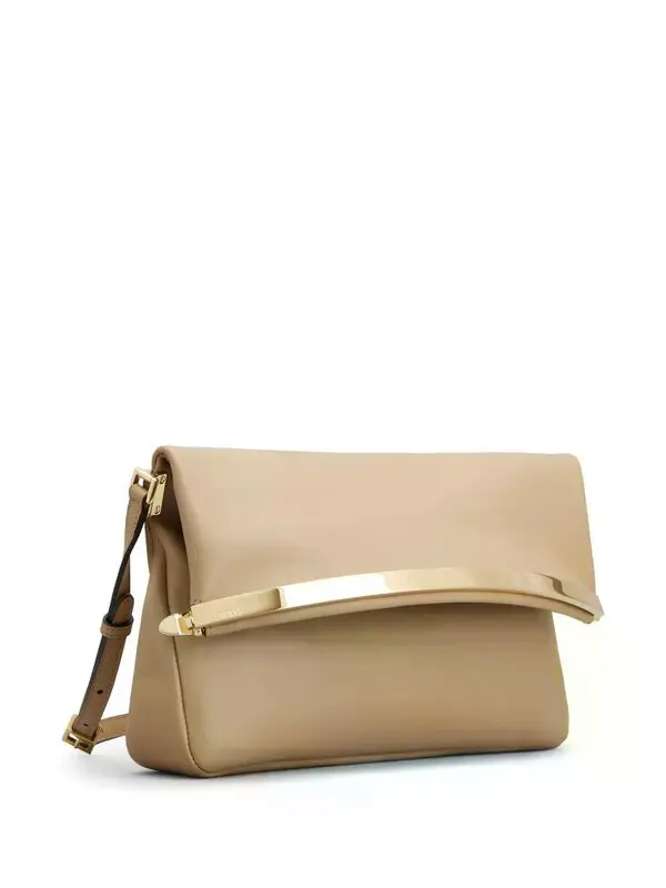 TOD'S Leather Clutch - Neutrals