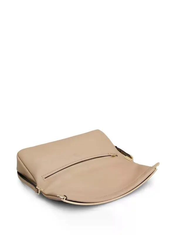 TOD'S Leather Clutch - Neutrals