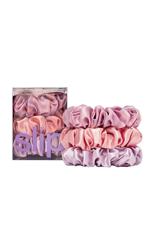 Slip Large Scrunchies Set Of 3 - Belleflower