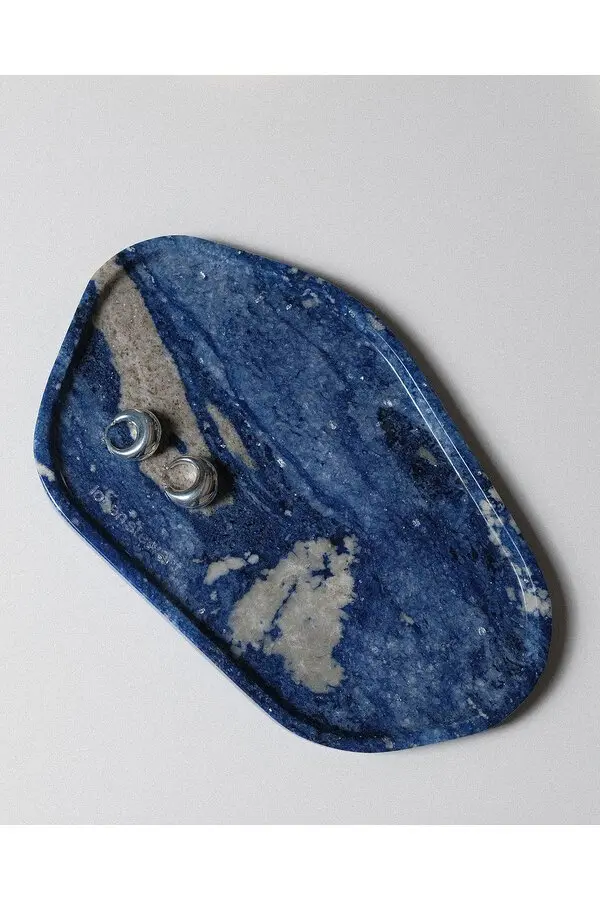 LOREN STEWART Cote Dazure Tray In Blue