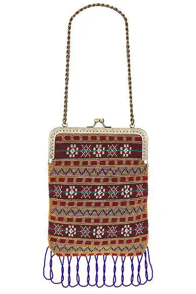 BODE Beaded Bracken Frame Bag