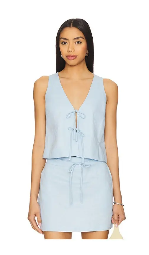 Minkpink Pandora Tie Crop Top
