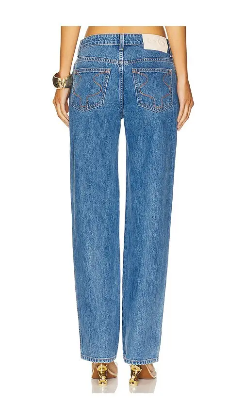 Low Rise Universal Store Abrand Venice Straight Jeans The Groove