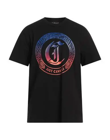 Just Cavalli T-shirt Size Cotton - Black
