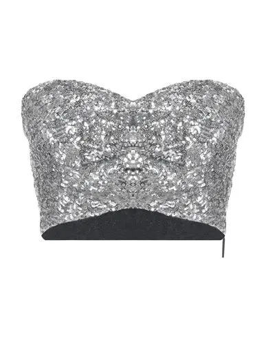 MSGM Tube Top - Silver