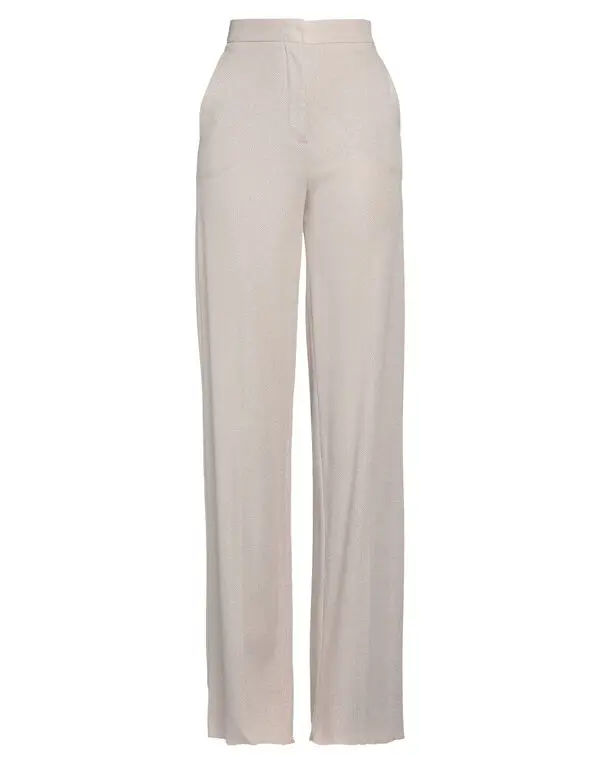 Max Mara Wide Leg Flannel Pants