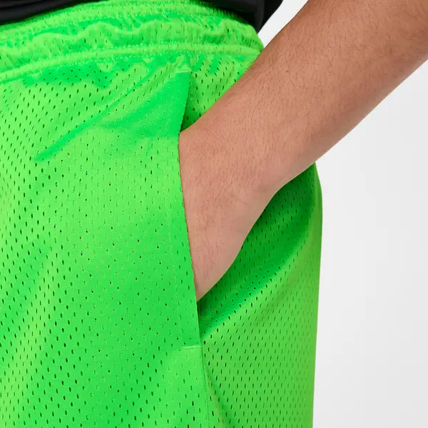 Nike Dri-fit 5" Mesh Basketball Shorts - Green