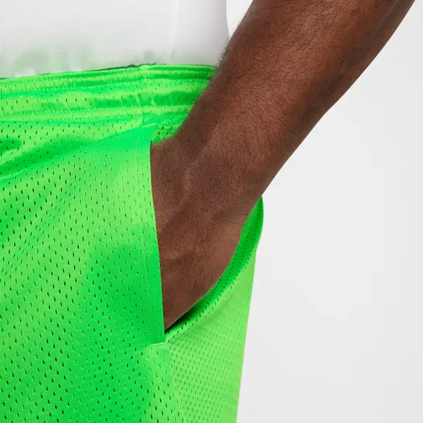 Nike Dri-fit 5" Mesh Basketball Shorts - Green
