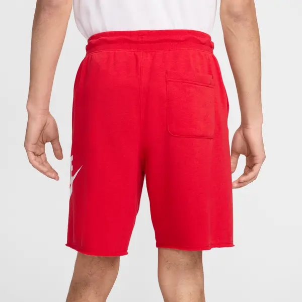 Nike Club French Terry Alumni Shorts - Red