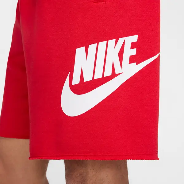 Nike Club French Terry Alumni Shorts - Red