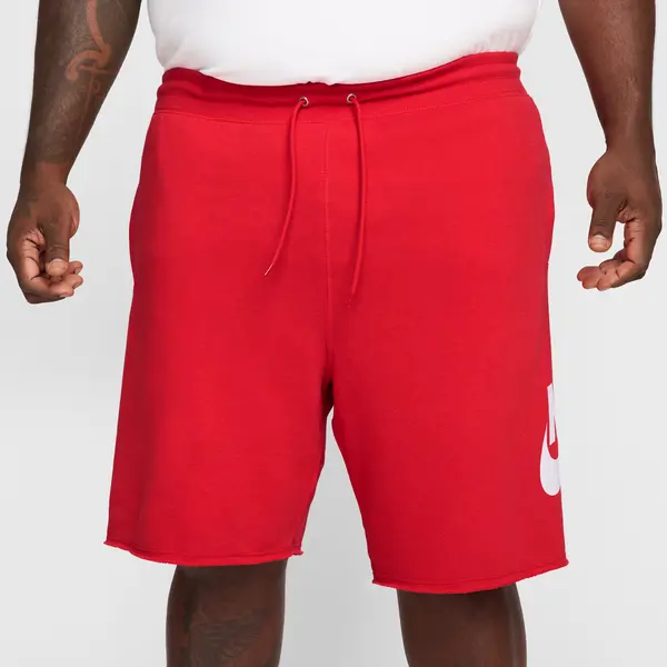 Nike Club French Terry Alumni Shorts - Red