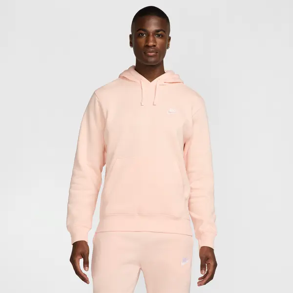 Nike Sportswear Club Fleece Pullover Hoodie - Pink