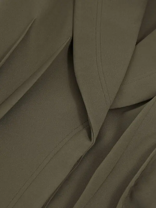 Acler Stinford Pleated Midi Dress