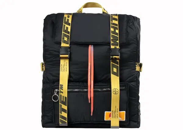 Off-White Oversize Puffy Backpack - Black