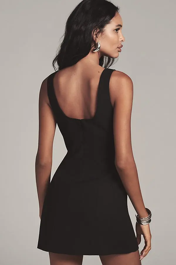 acler black mini dress Acler Online AU Collared Shirt Dress, Black, AU8 US4, 100% Cotton main image 0