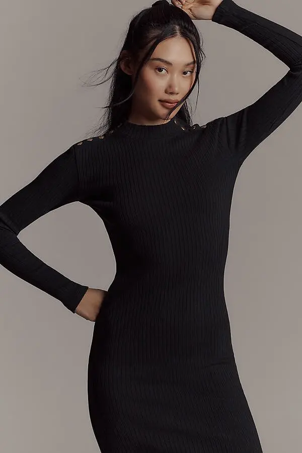 womens mesh dress Surround Sound Blue Mesh Long Sleeve Mini Dress - US 16