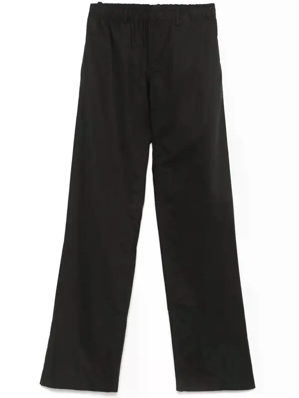 N°21 Cotton Wide-leg Trousers