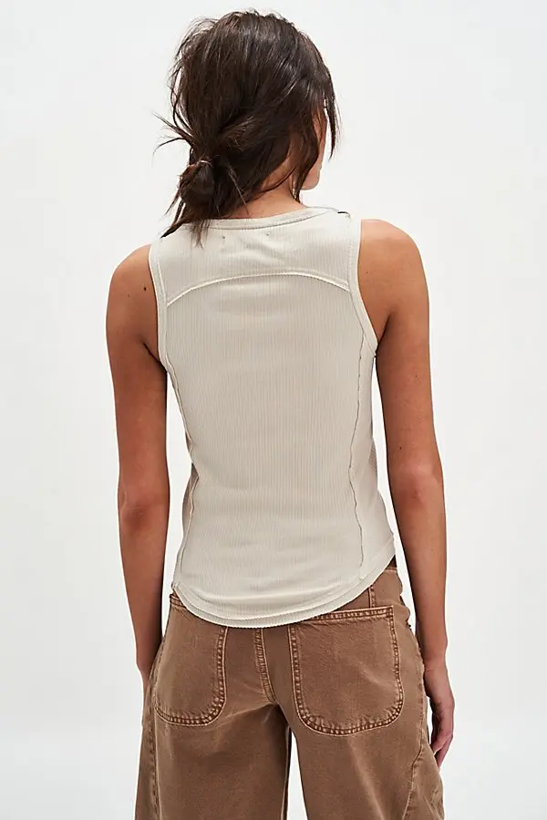 Free People We The Free Jamie Tank - Tea
