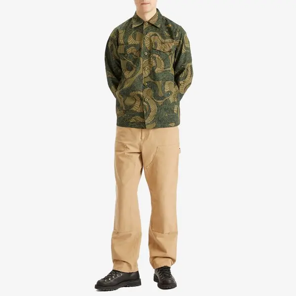 MAHARISHI Snakeskin Utility Overshirt
