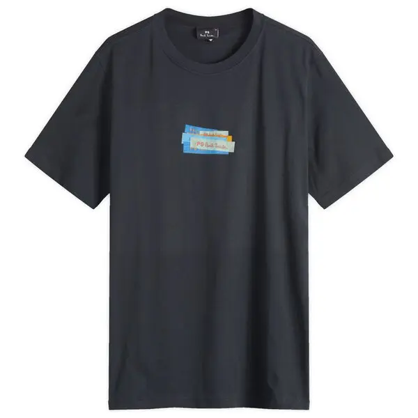 Paul Smith Ps Label Print T-shirt