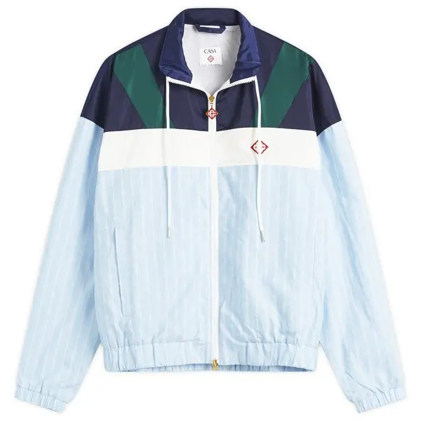 Casablanca Nylon Track Jacket - Pin Stripe
