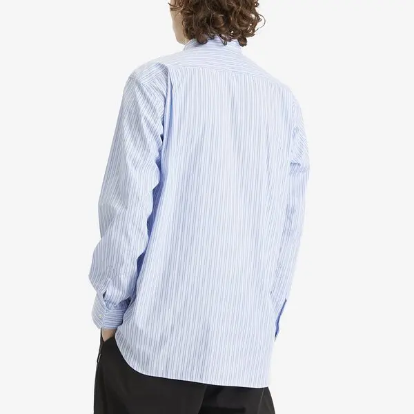 Comme Des Garçons Stripe Gingham Patch Shirt