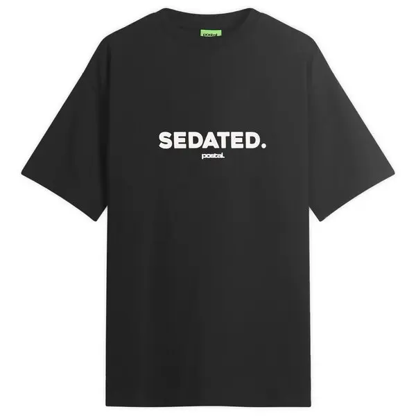POSTAL Sedated T-shirt - Black