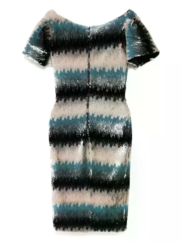 SAIID KOBEISY Bead-embellished Midi Dress